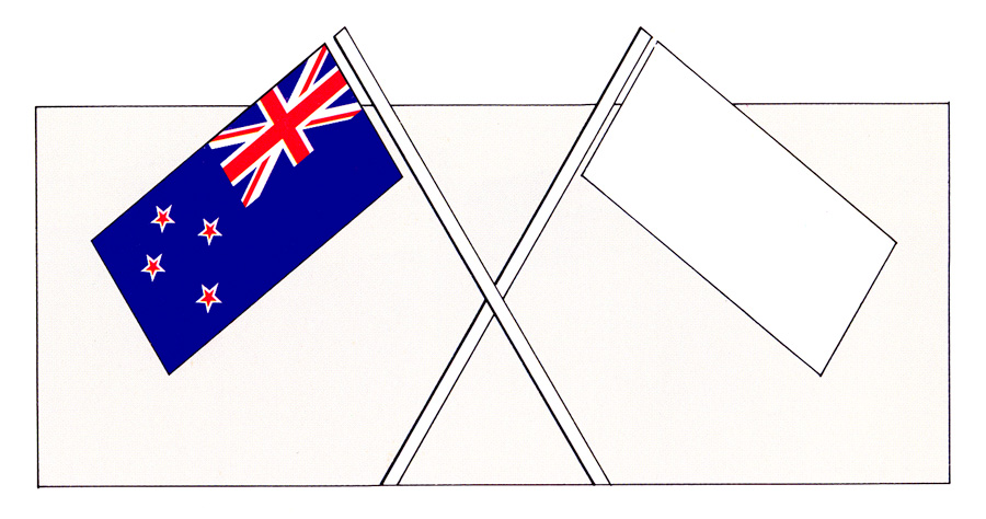 Flag Left And Right Shoulder